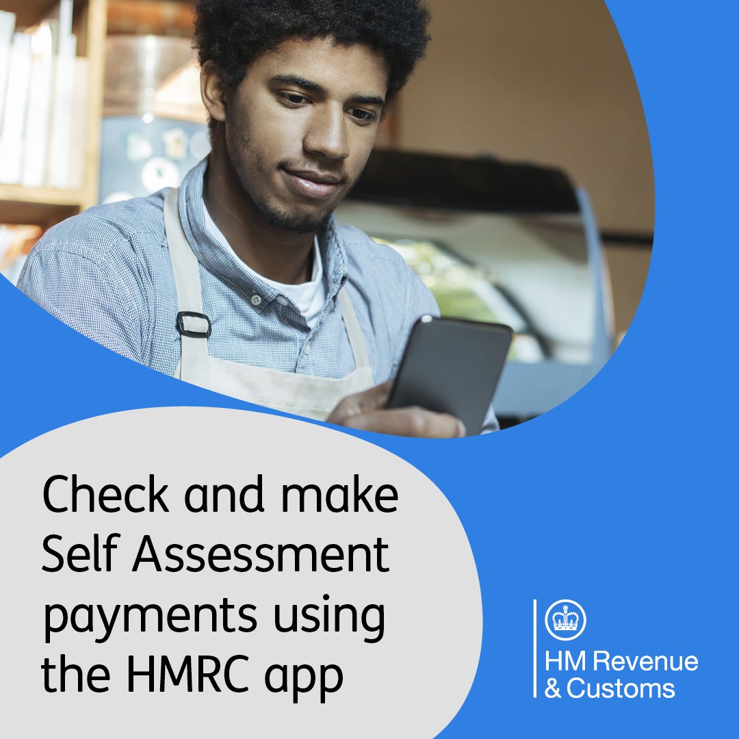 £50 million in Self Assessment payments made via the HMRC app ...