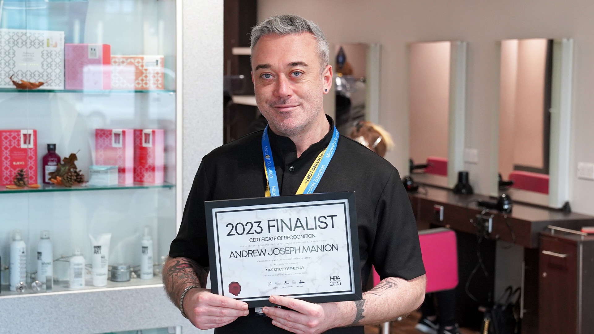 Hairdressing Tutor's Skills Earn a Spot on National Award Shortlist ...