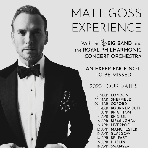 Matt Goss experience with the mg big band and the Royal Philharmonic ...