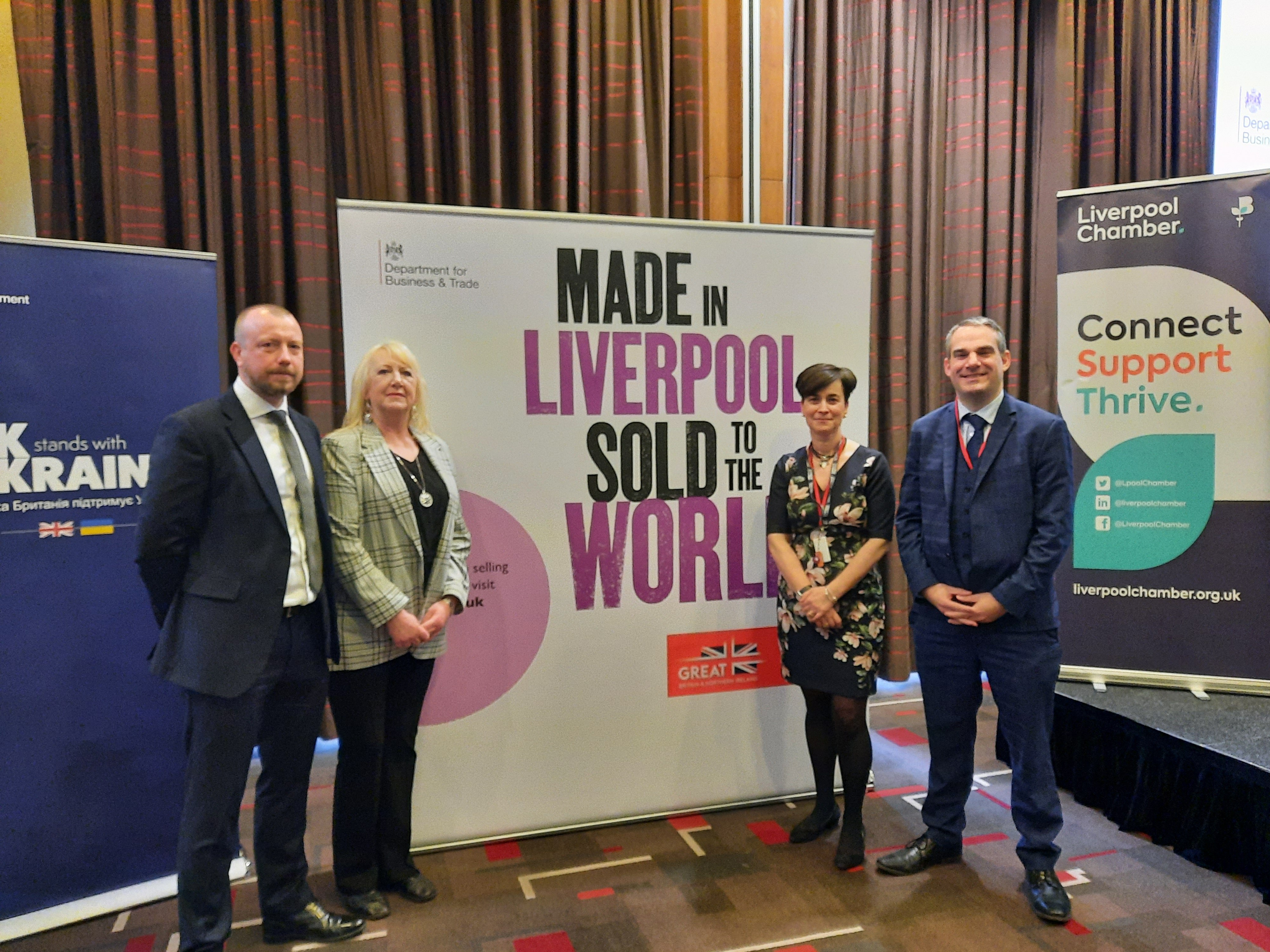 Liverpool hosts pre-Eurovision trade summit with Ukraine businesses ...