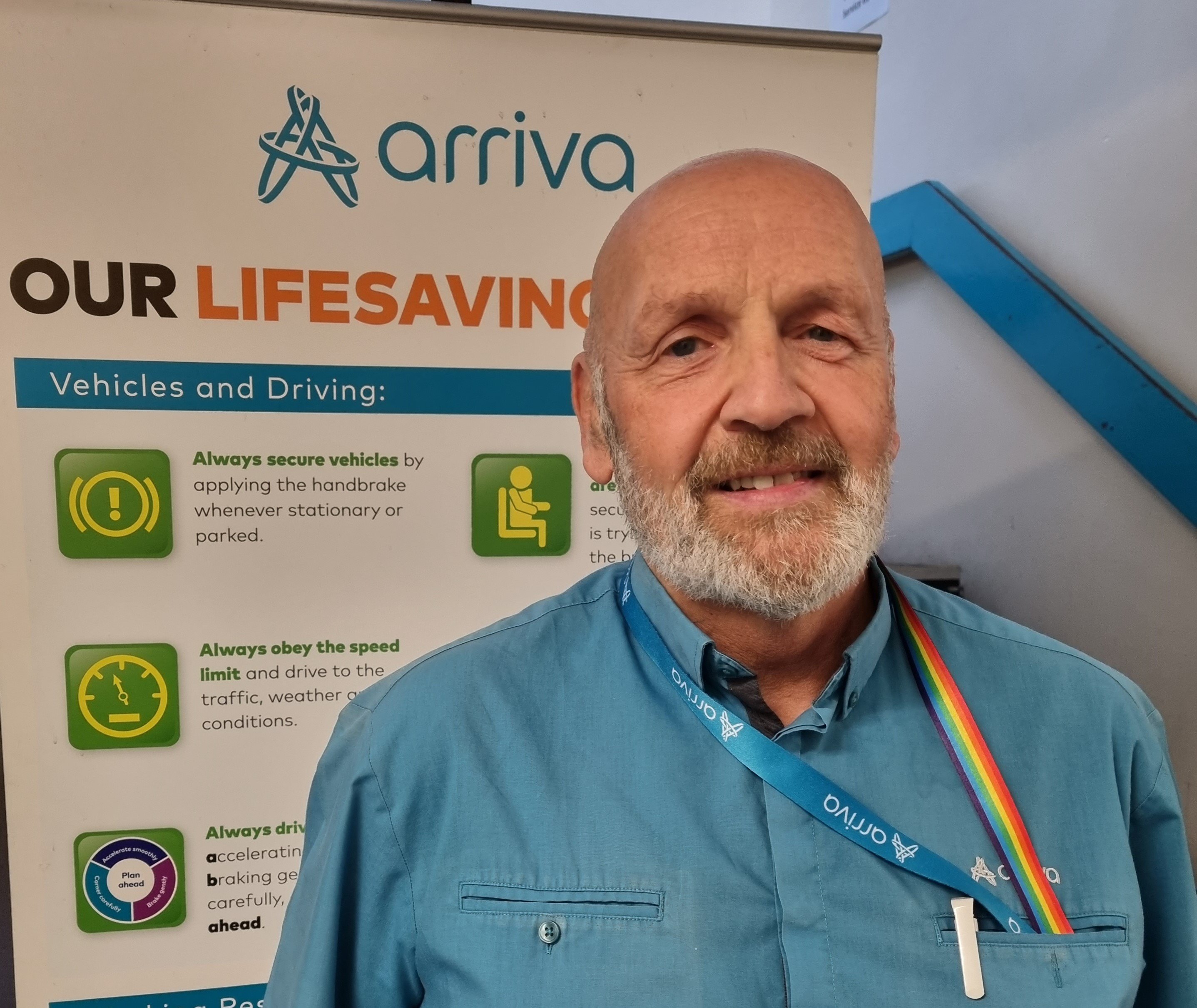 Arriva bus drivers who used to drive military vehicles get behind the ...