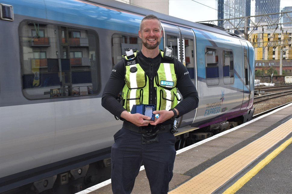 BTP officer awarded for his efforts to make the railway an even safer ...