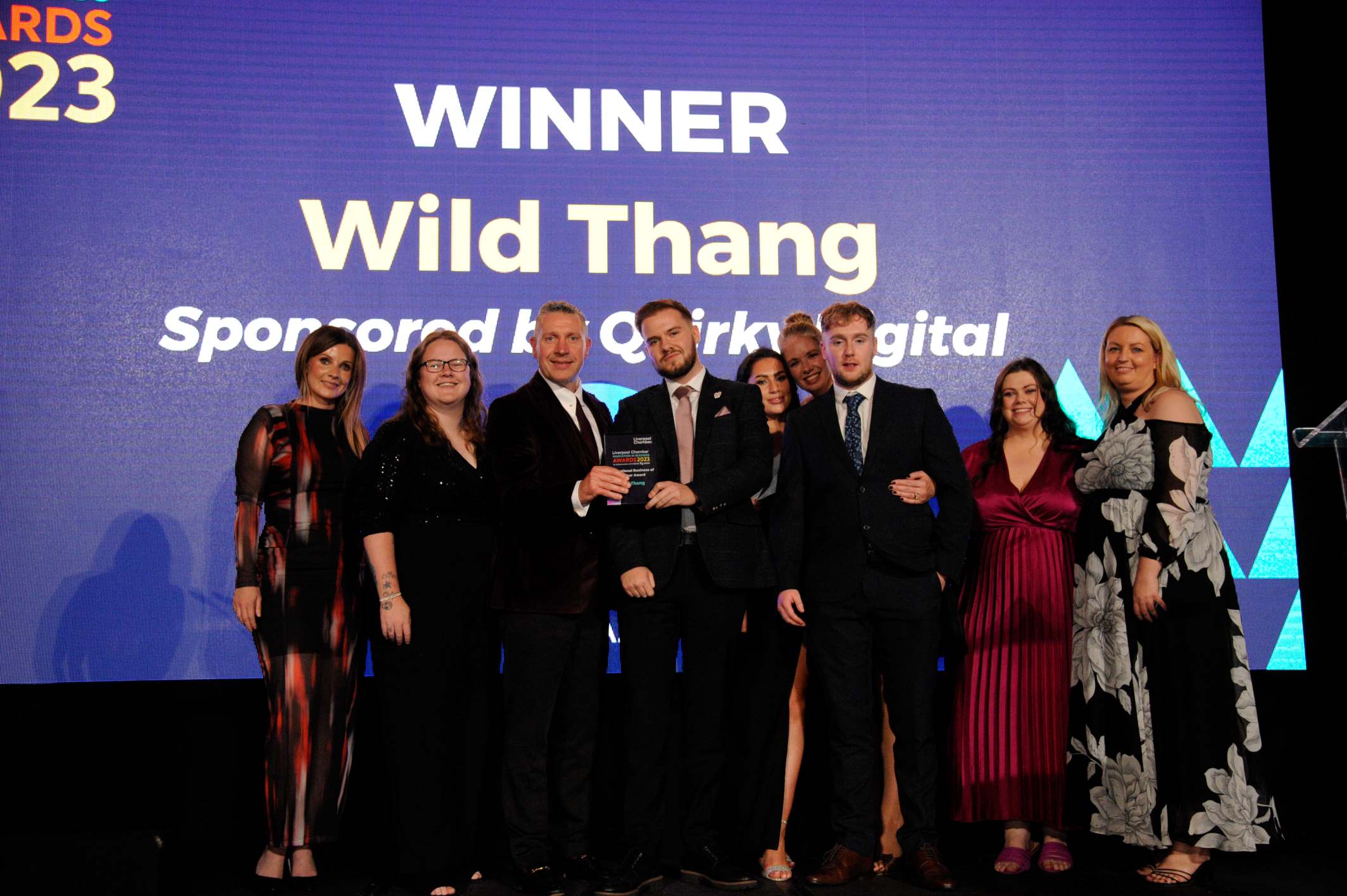 Wild Thang celebrates two big wins at Chamber Business Awards 2023 ...