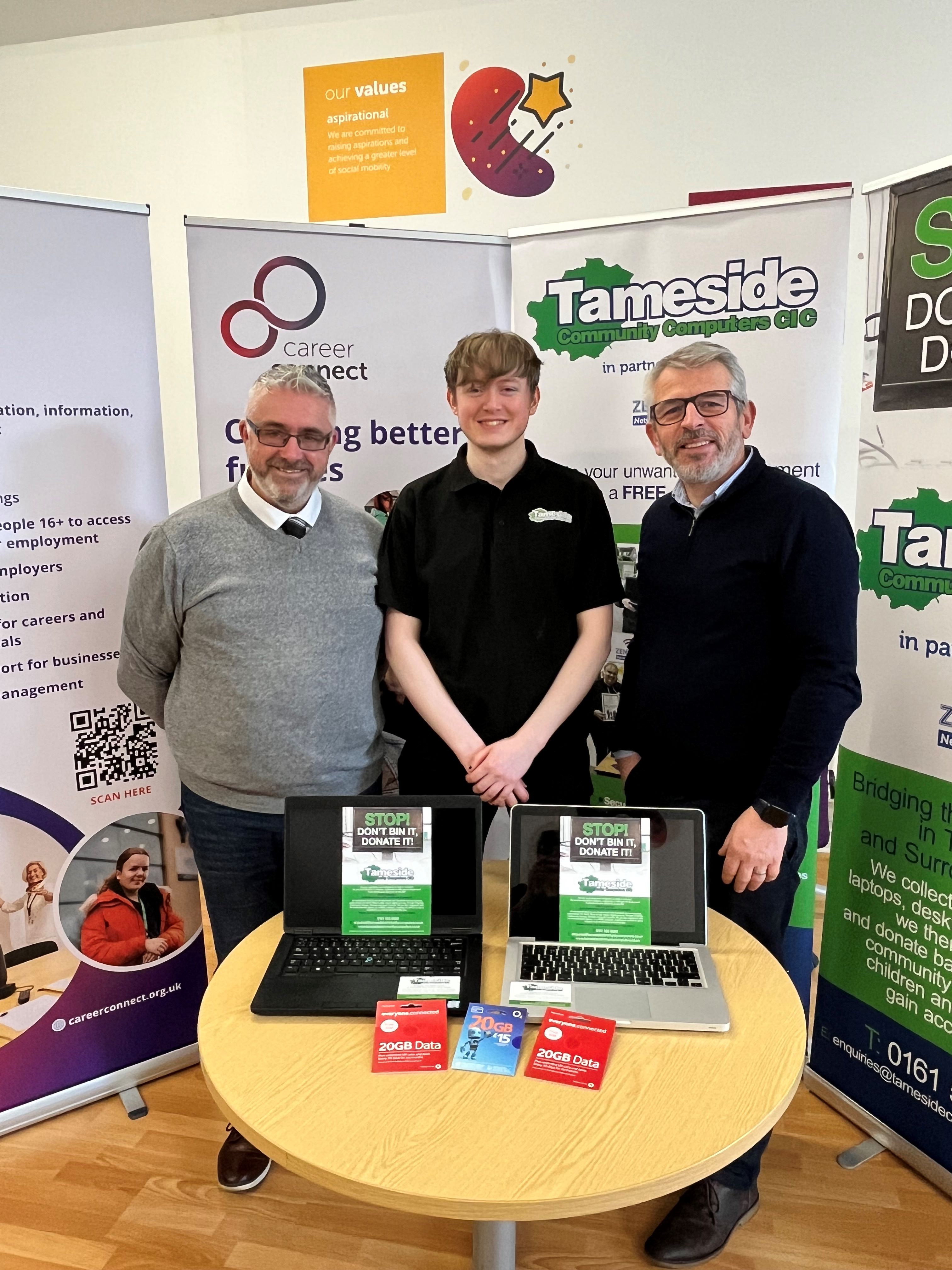 Career Connect teams up with Tameside Community Computers CIC to reduce ...