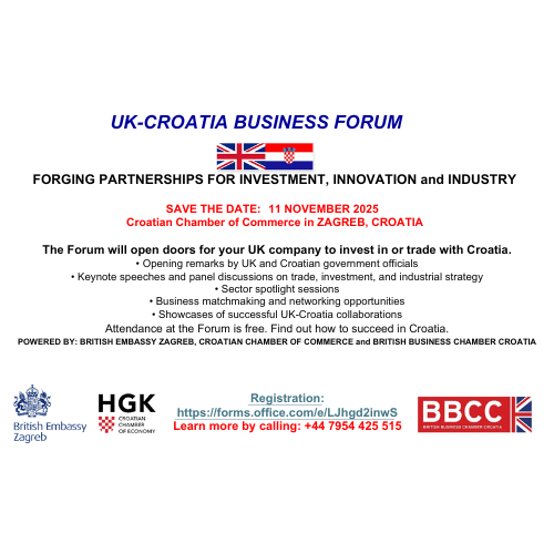 UK-Croatia Business Forum - Liverpool Chamber of Commerce