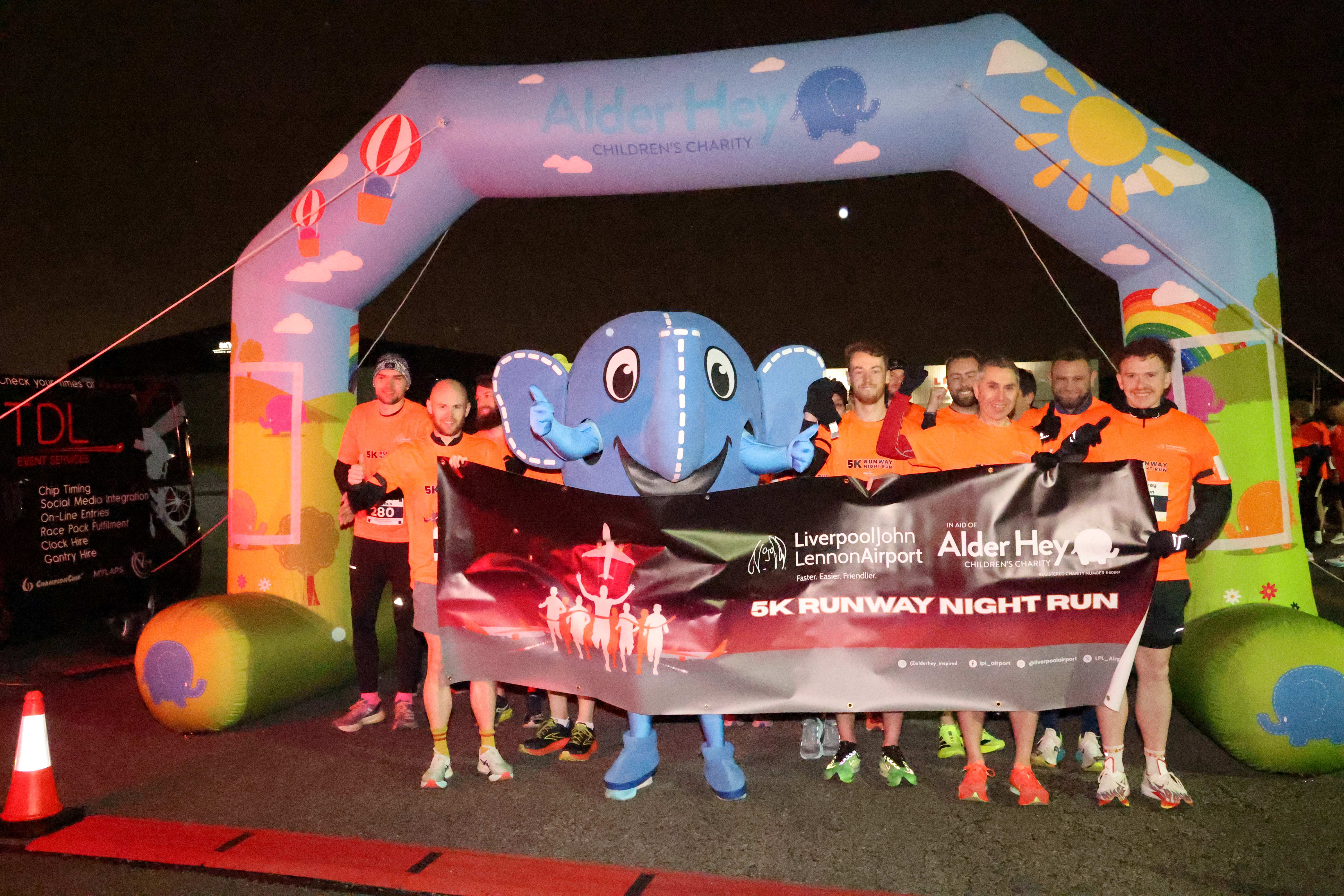 Airport’s 5K nighttime race is a runway success - Liverpool Chamber of ...